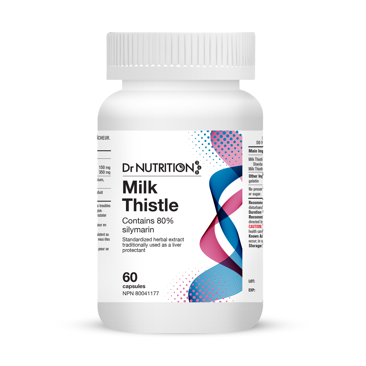 Milk Thistle 500mg 60 Capsules – Dr Nutrition 360